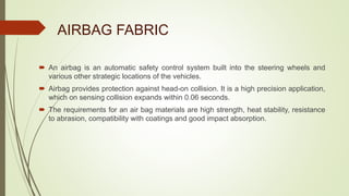 Autotech Technical Textile | PPTX