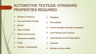 Autotech Technical Textile | PPTX