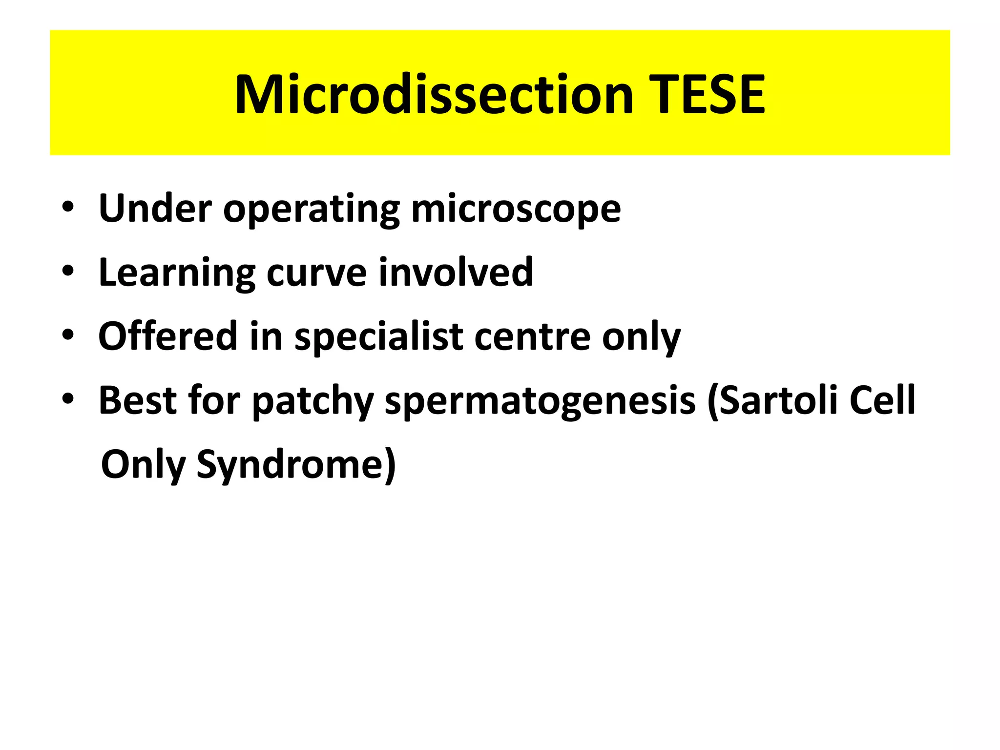 AZOOSPERMIA Management Made Simple : “Stepwise approach” | PPTX