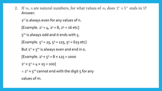 2b. Pedagogy of Mathematics - Part II (Numbers and Sequence - Ex 2.2 ...