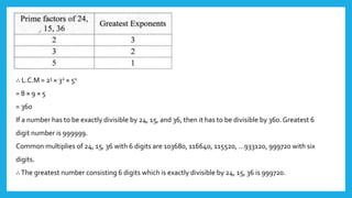 2b. Pedagogy of Mathematics - Part II (Numbers and Sequence - Ex 2.2 ...