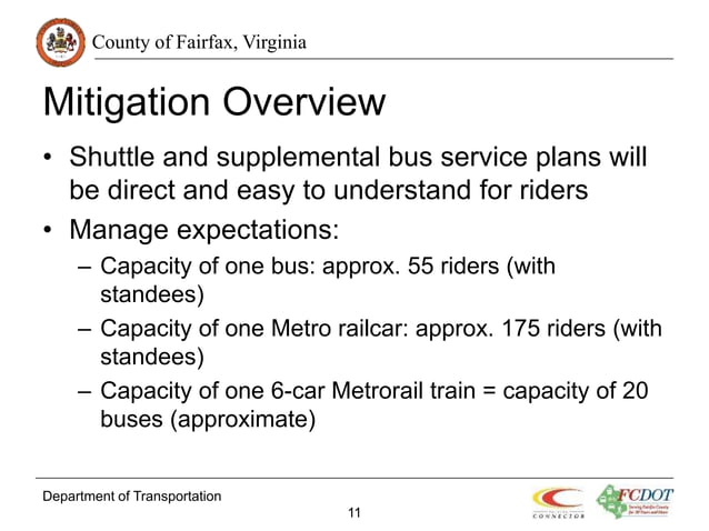Metrorail SafeTrack Overview and Mitigation | PPT