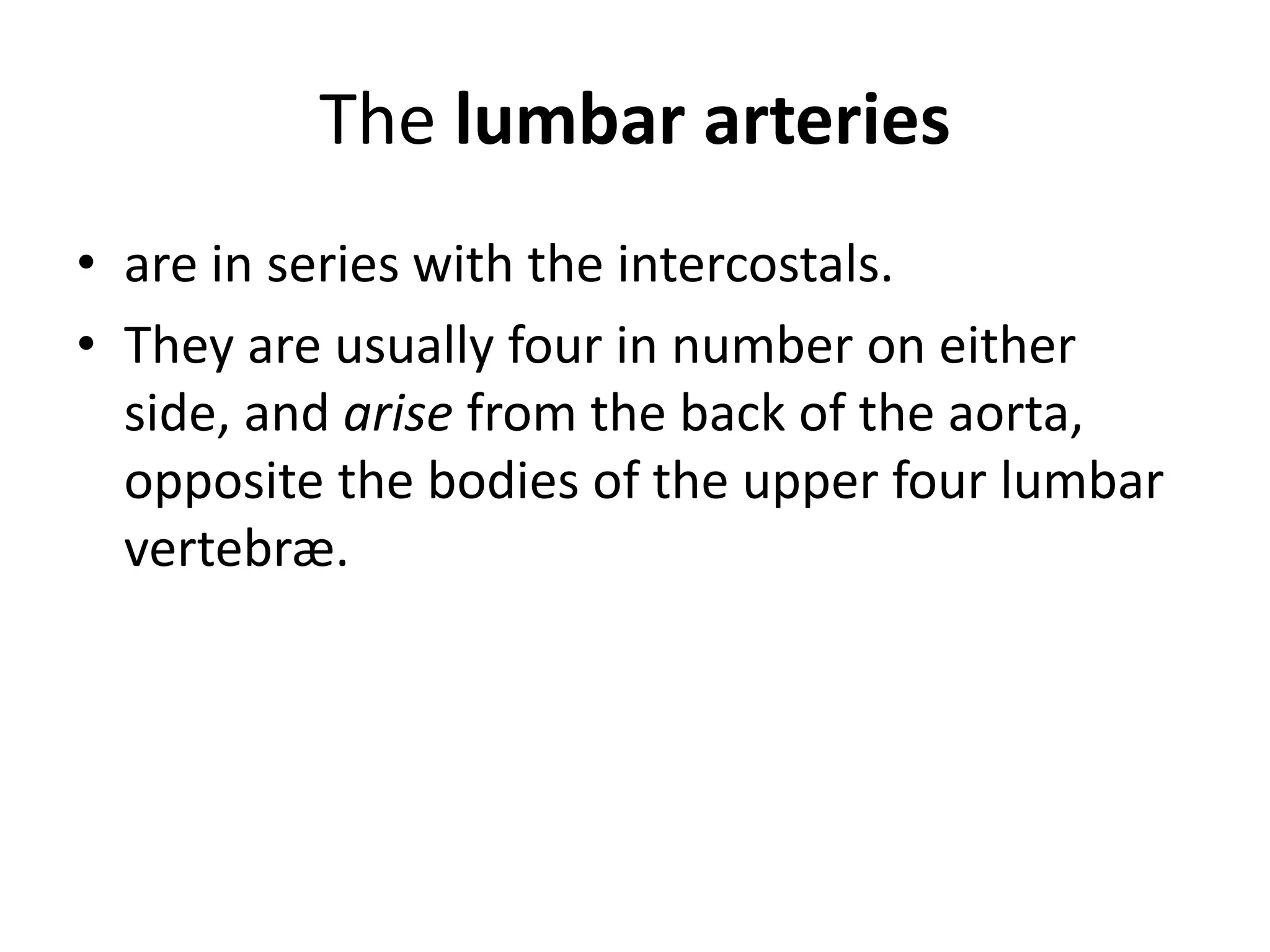2 b. ABDOMINAL AORTA1.ppt