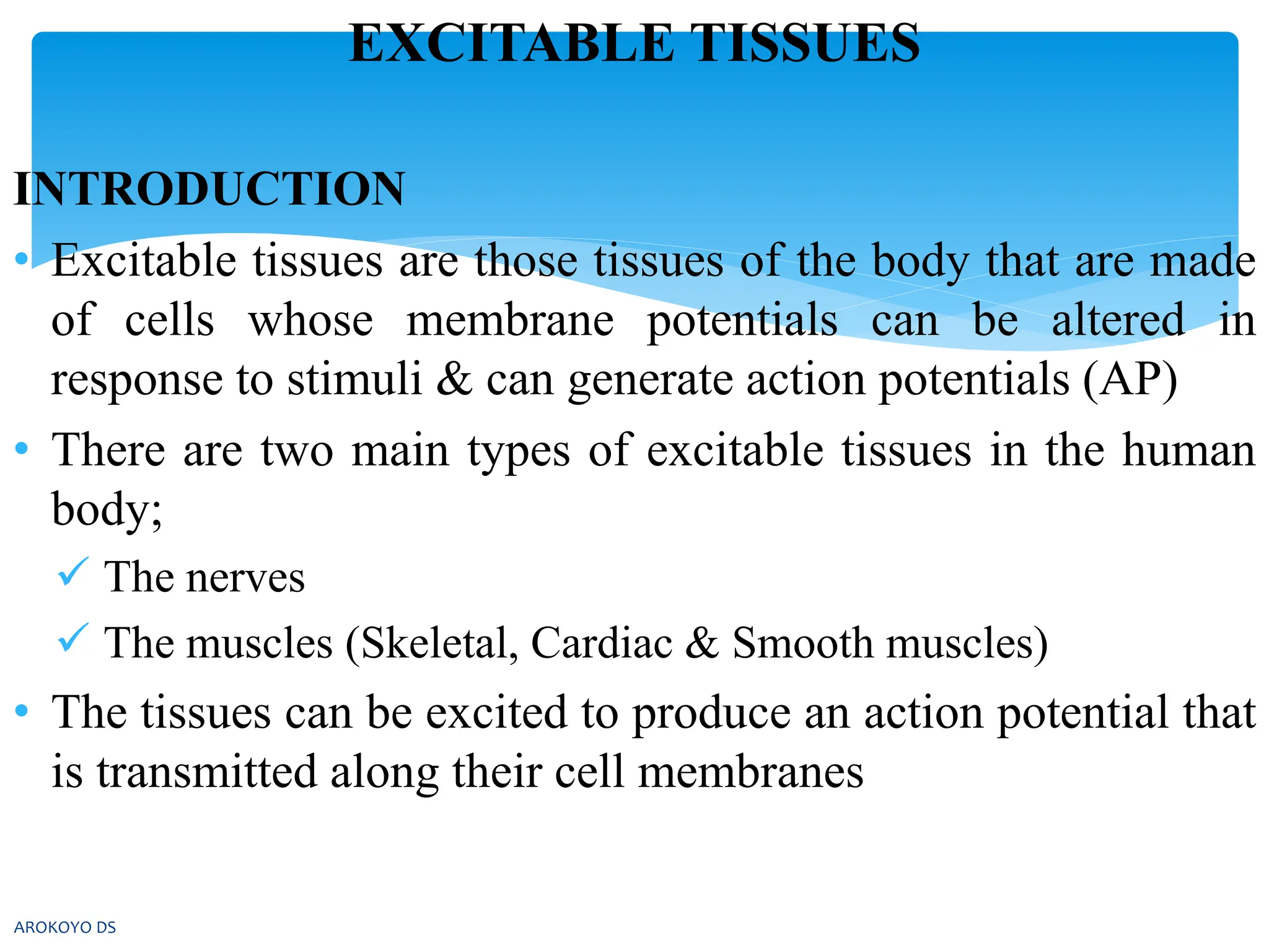 2b. Membrane Potentials n Excitable Tissues - PPT.pptx