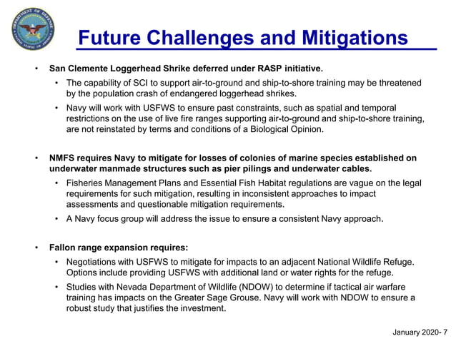 OPNAV Update Part 2: Metrics and EMR | PPT