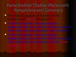2b - Parenthetical Citations resource.ppt