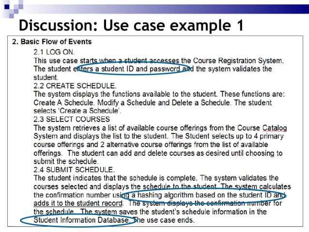 2b writing good use cases | PPT
