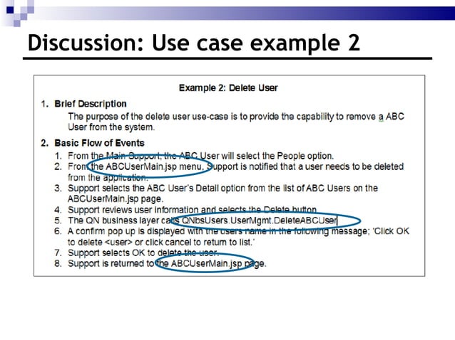 2b writing good use cases | PPT