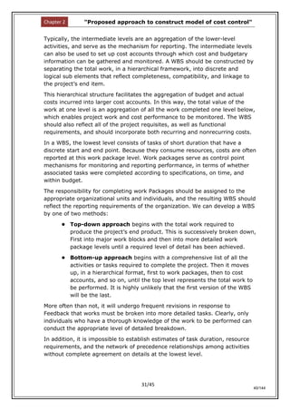 Cost Control Process for Construction | PDF