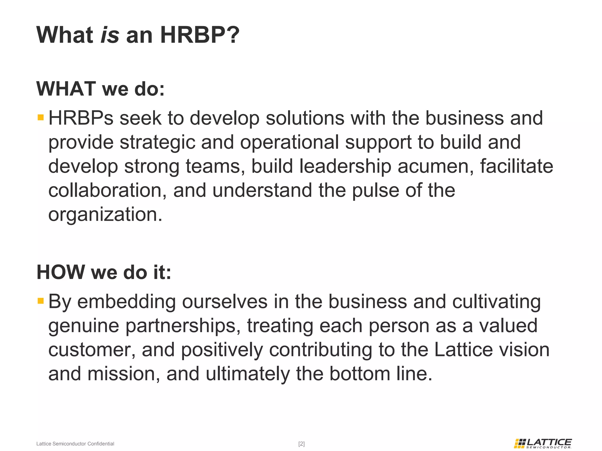 HRBP MissionVision V2 | PPT