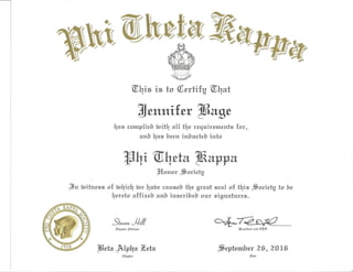 PTK Certificate | PDF