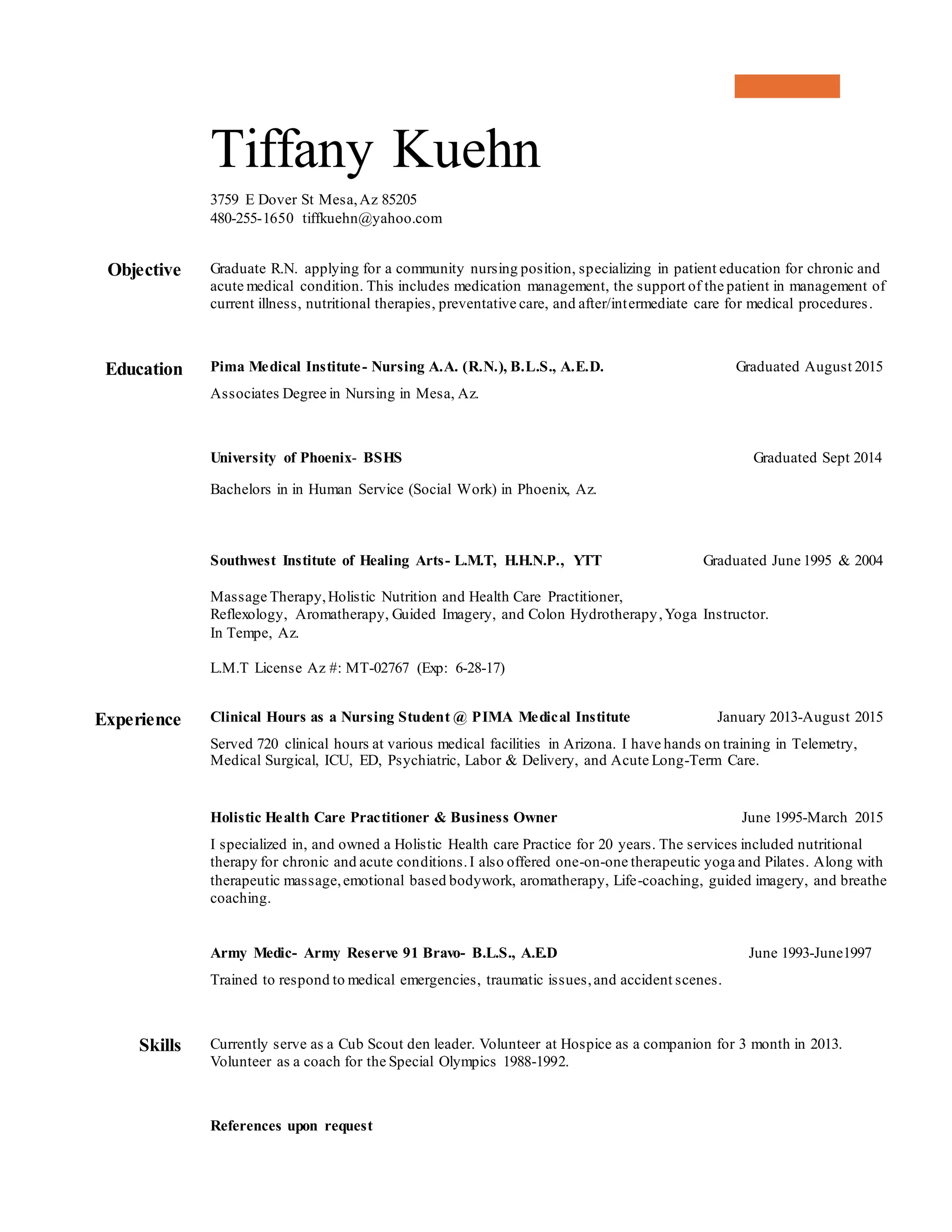 Final Resume Deb | PDF