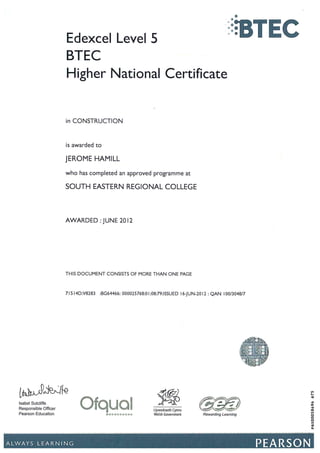 HNC Construction | PDF