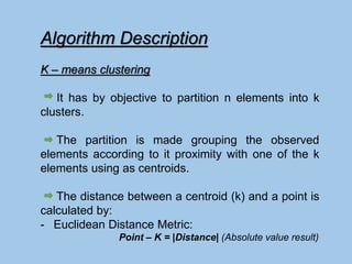 Parallel Algorithms K – means Clustering | PPT