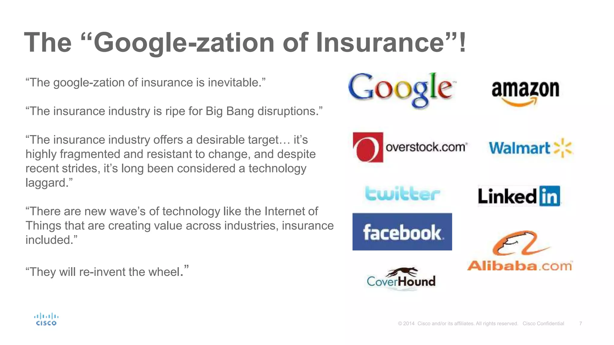 Insurance Industry Transformation & Omni-Channel for Am Faml 4-21-15 | PPTX