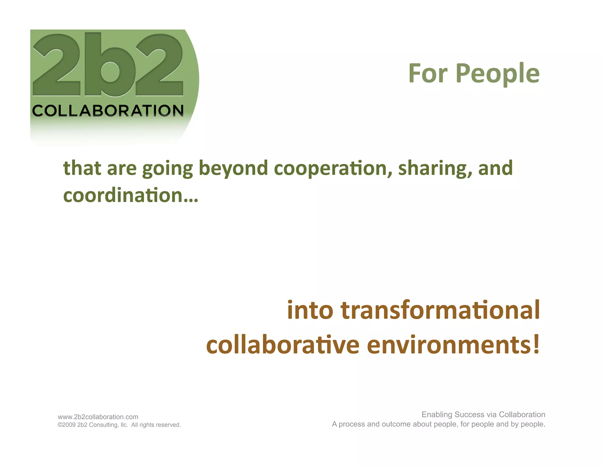 What is Collaboration? | PDF