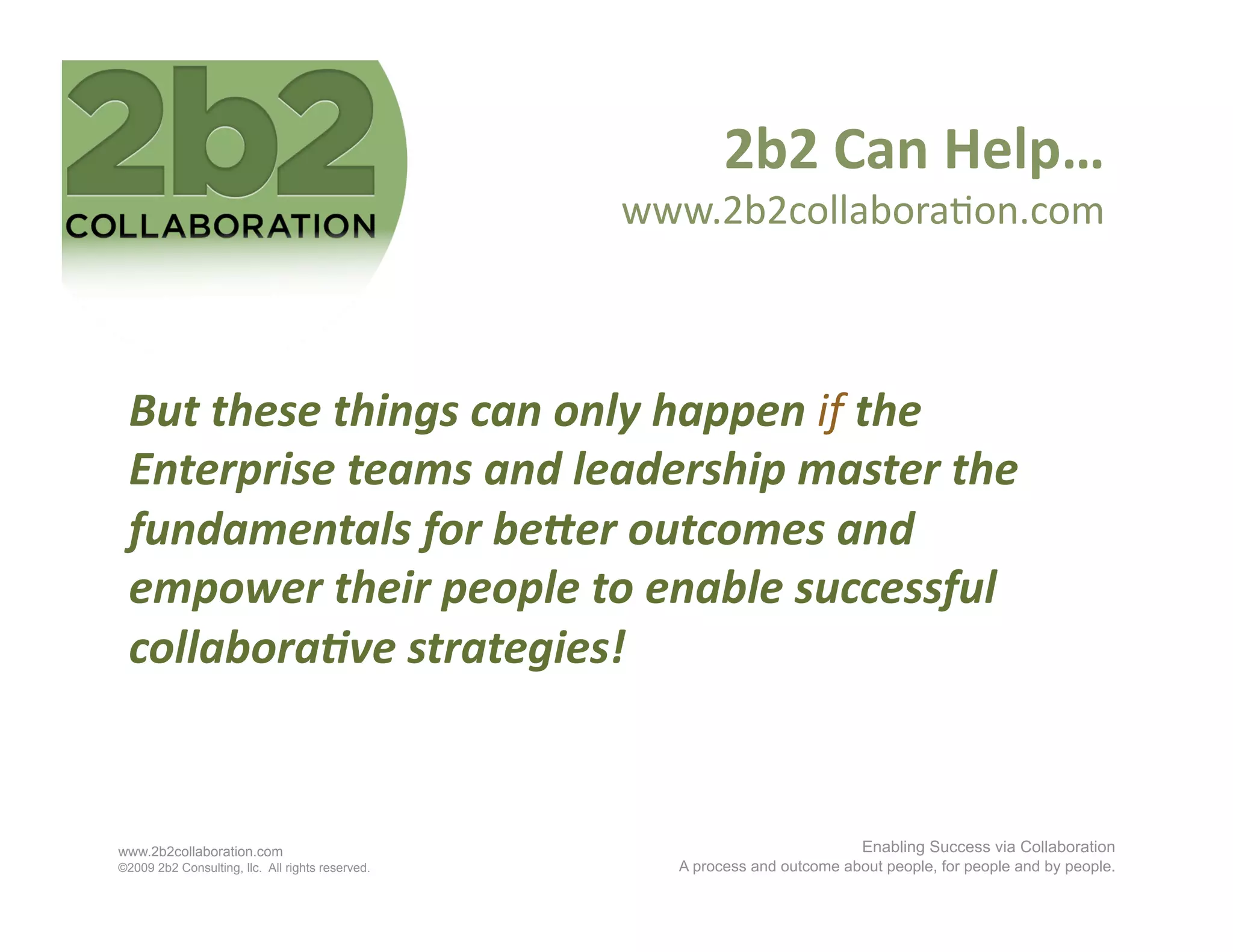 What is Collaboration? | PDF