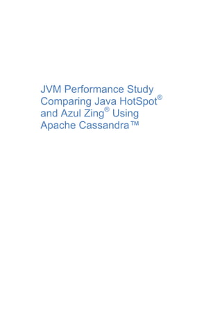 Zing - Performance Brief - Cassandra | PDF