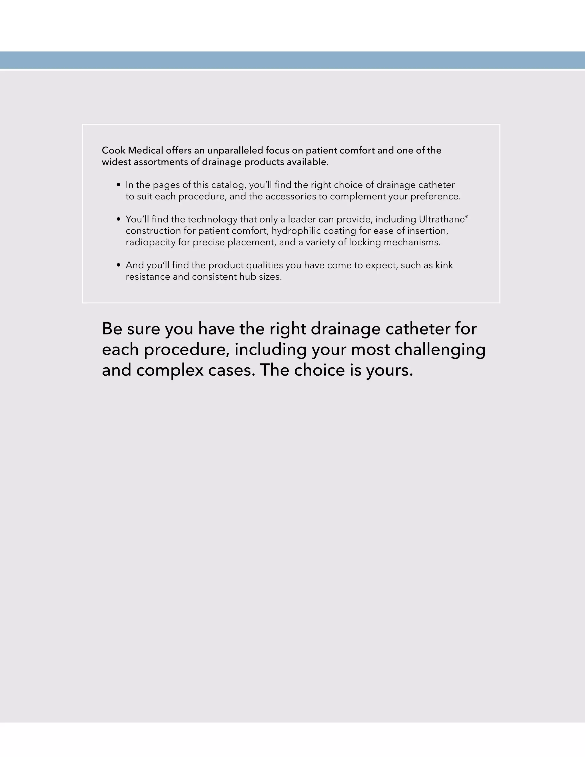 Cook Interventional Radiology Percutaneous Drainage | PDF