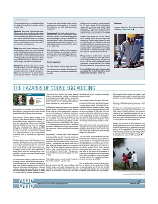 OHS Digest - Goose Safety Article | PDF