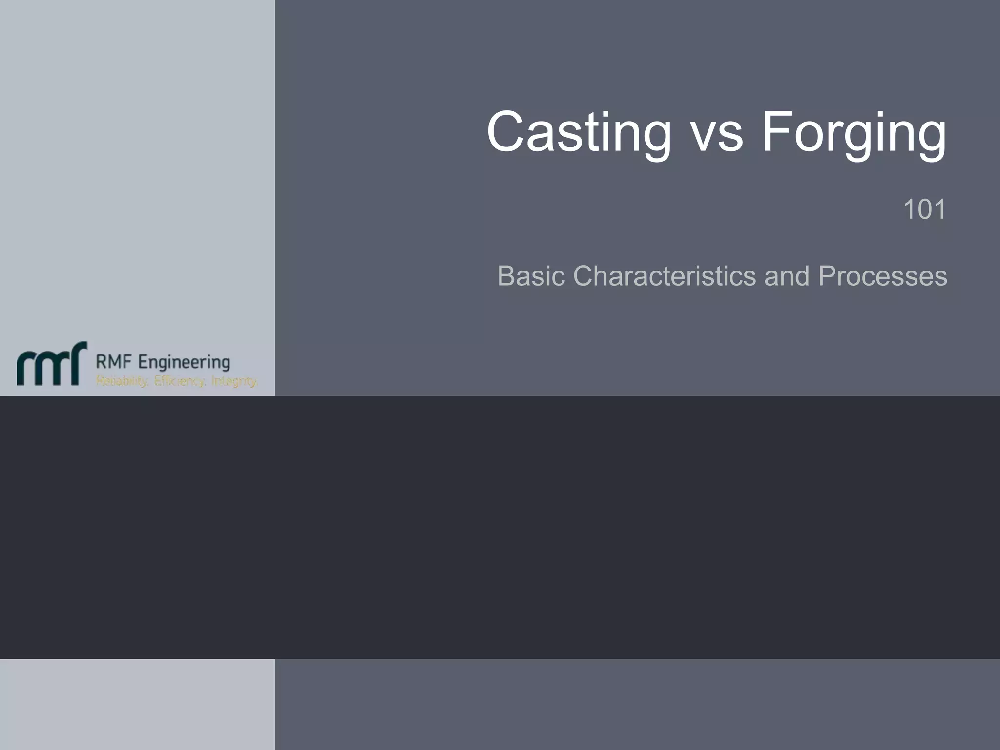 Casting vs Forging | PPTX
