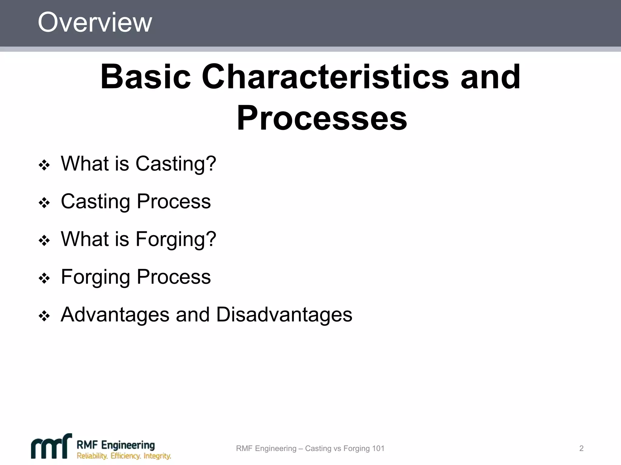 Casting vs Forging | PPTX