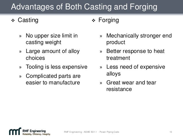 Casting vs Forging