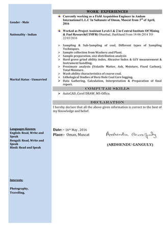 ardhendu ganguly 2016 | PDF