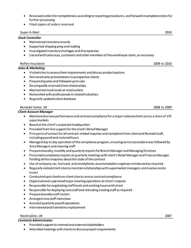 CV-for-David-Burke | PDF