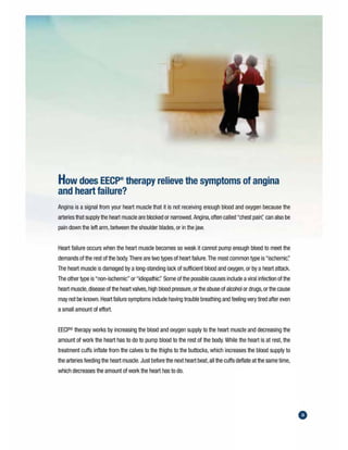 Patient Guide to EECP Therapy - V15-0000 Rev.2 | PDF