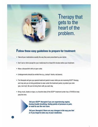 Patient Guide to EECP Therapy - V15-0000 Rev.2 | PDF