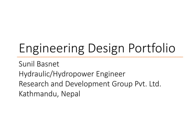 Portfolio (Sunil Basnet ) | PPT