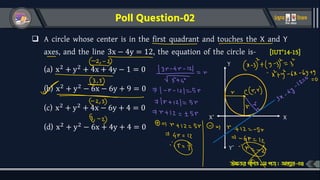 Udvash higher math Circle Engineering admission | PPT