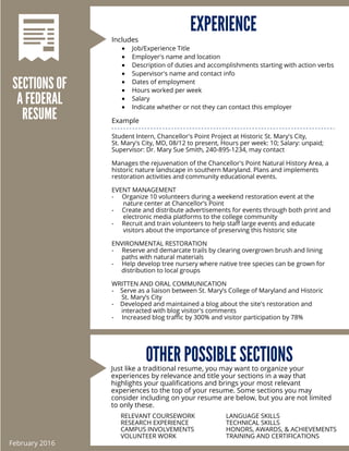 Federal Resume Guide | PDF