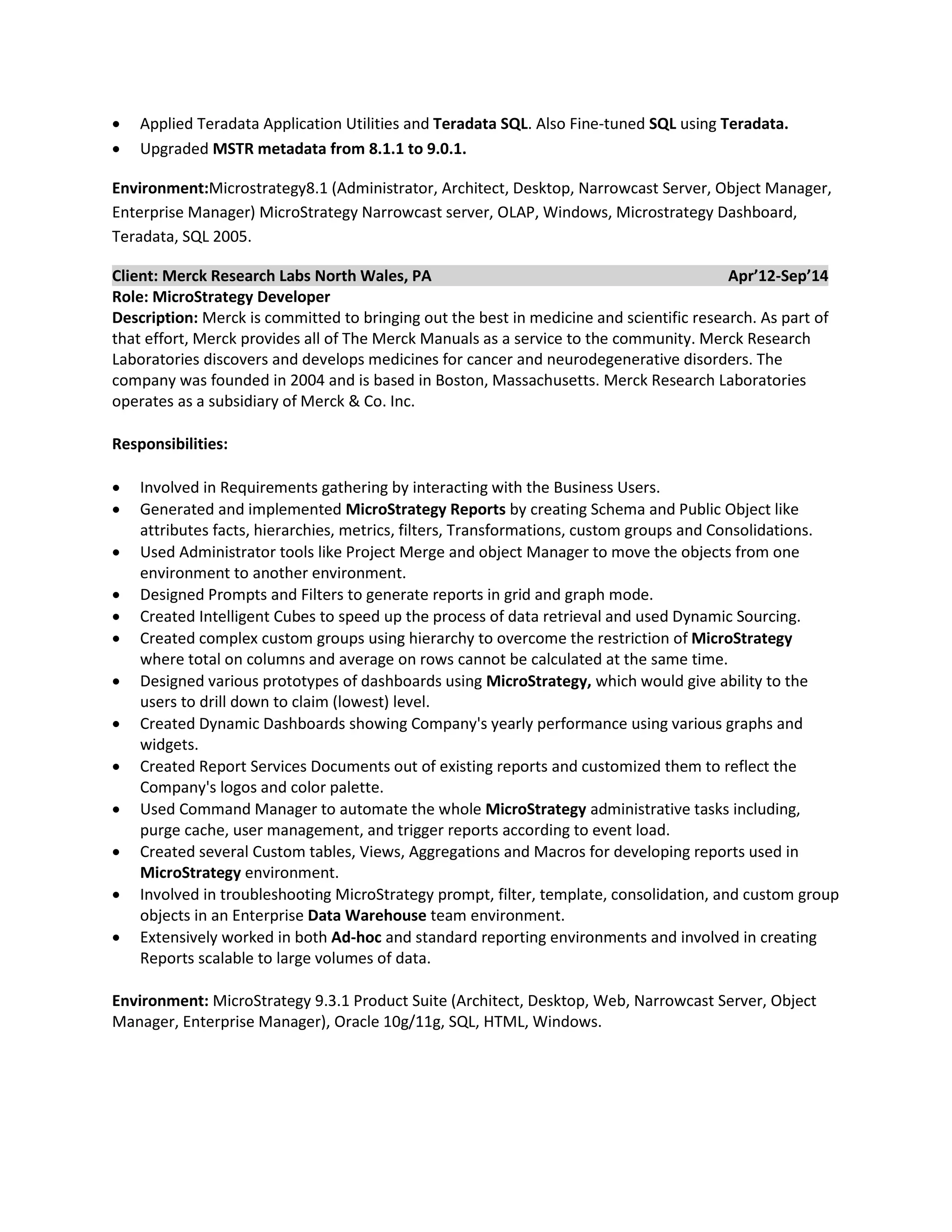 Rahul_Resume | PDF | Databases | Computer Software and Applications