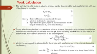 Variable cycle engine ppt. | PPTX