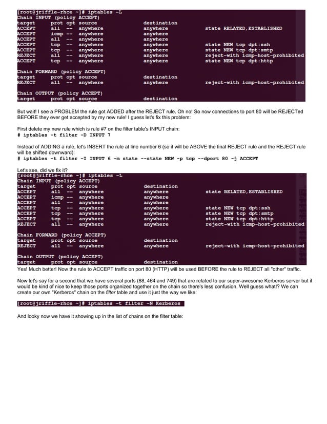 IPTables Unmasked | PDF