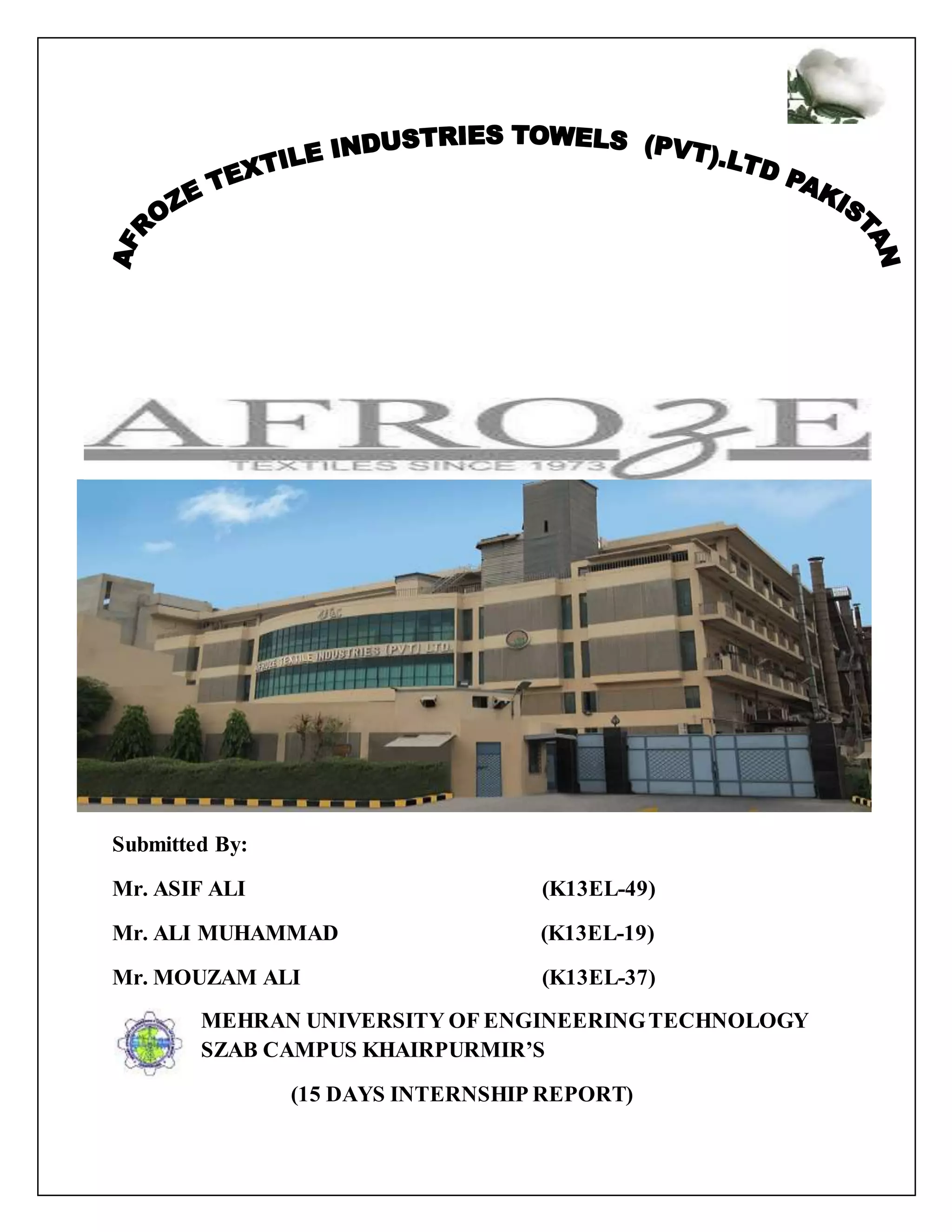 AFROZE TEXTILE INDUSTRIES | DOCX