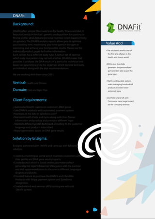 Enzigma Casestudy | PDF