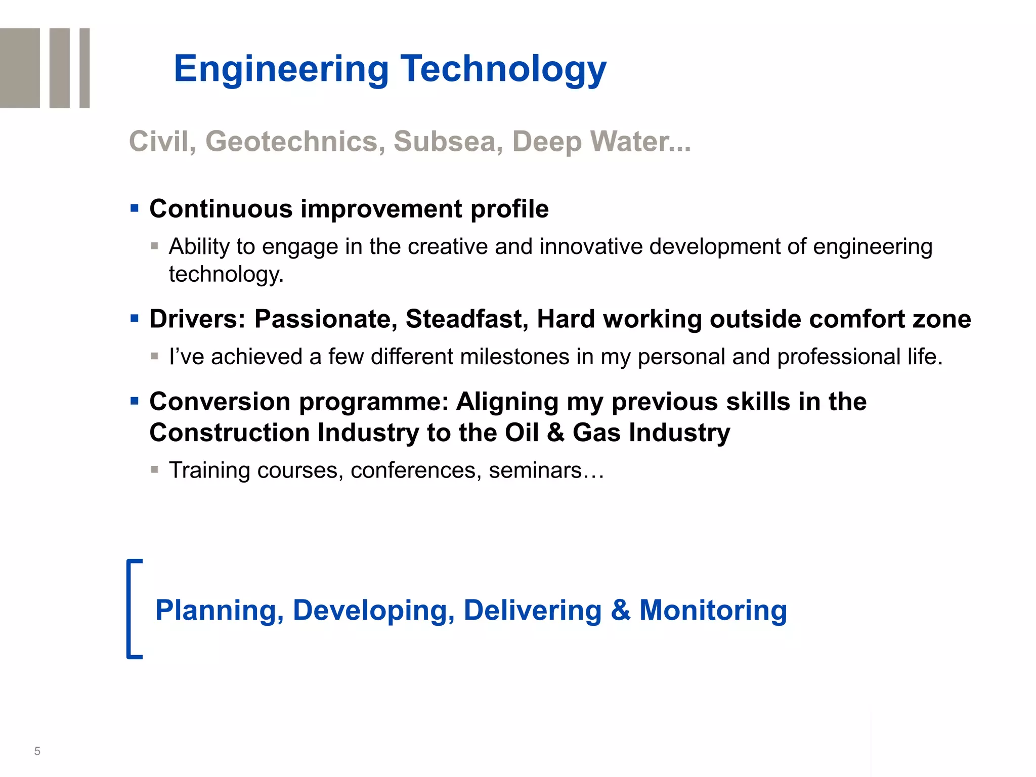 Chartered Engineer CEng MICE G Lopez | PDF