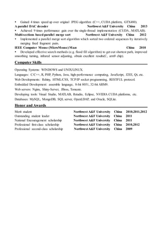 Lichang Wang_CV | PDF