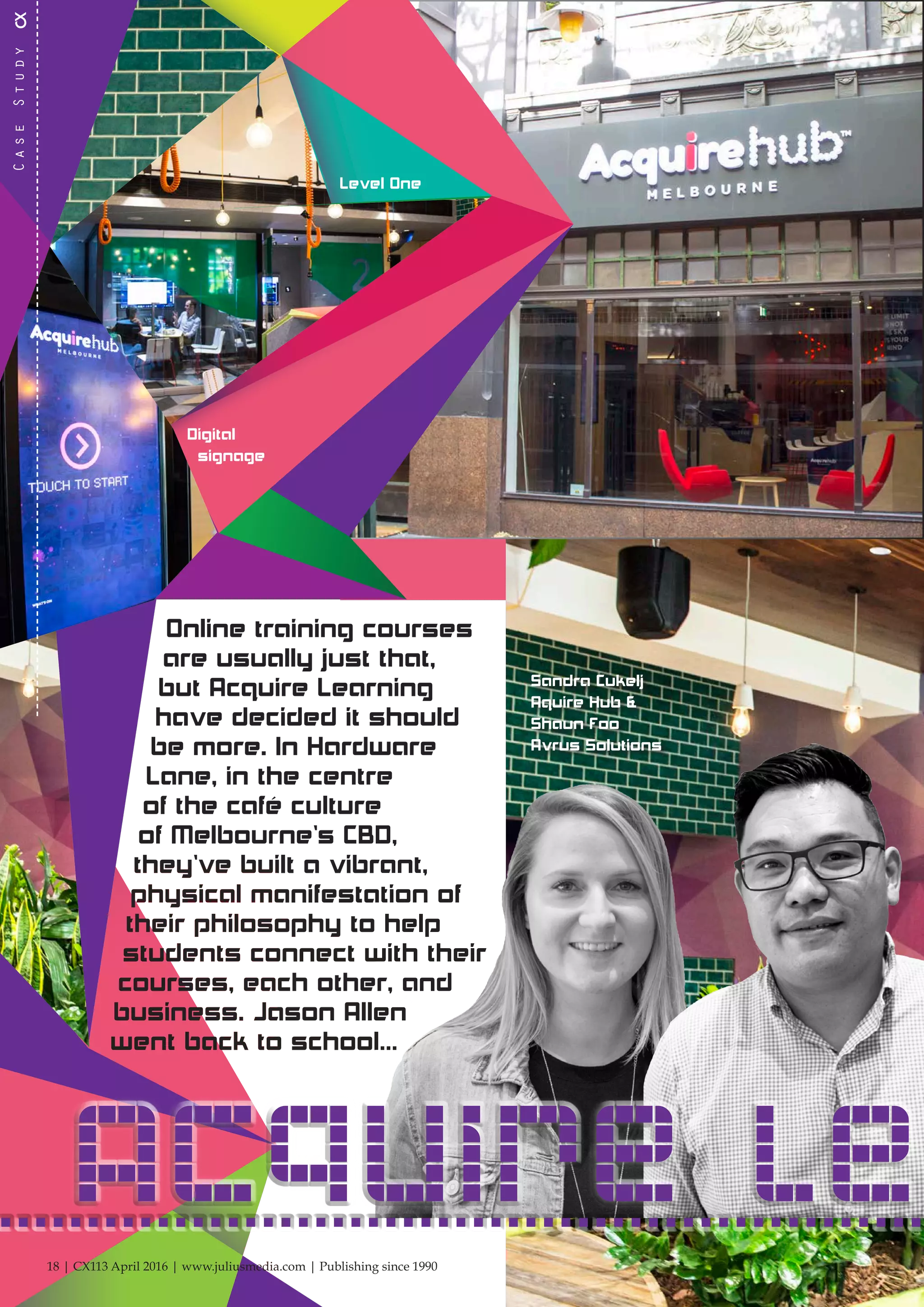 AVRUS - Acquire Learning Hub - CX Magazine | PDF