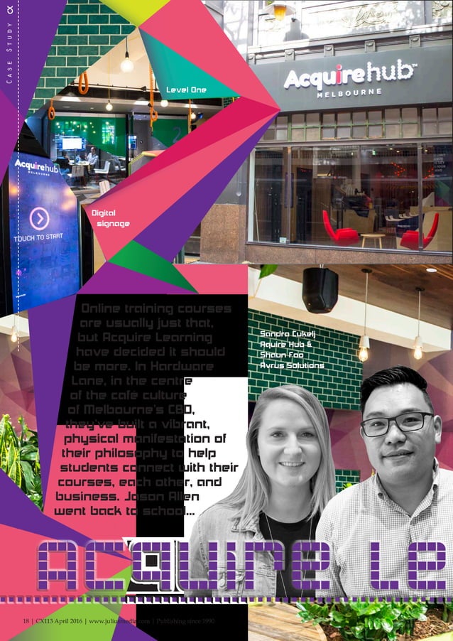 AVRUS - Acquire Learning Hub - CX Magazine | PDF