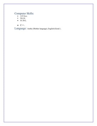 maha cv | DOC