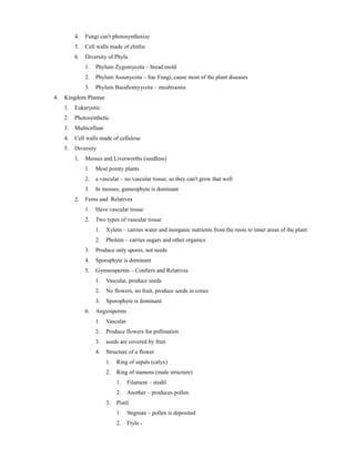 BIOLOGY03FinalStudyGuide | DOC