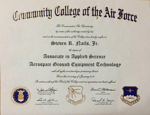 CCAF A.A.S. AGE Tech | PDF