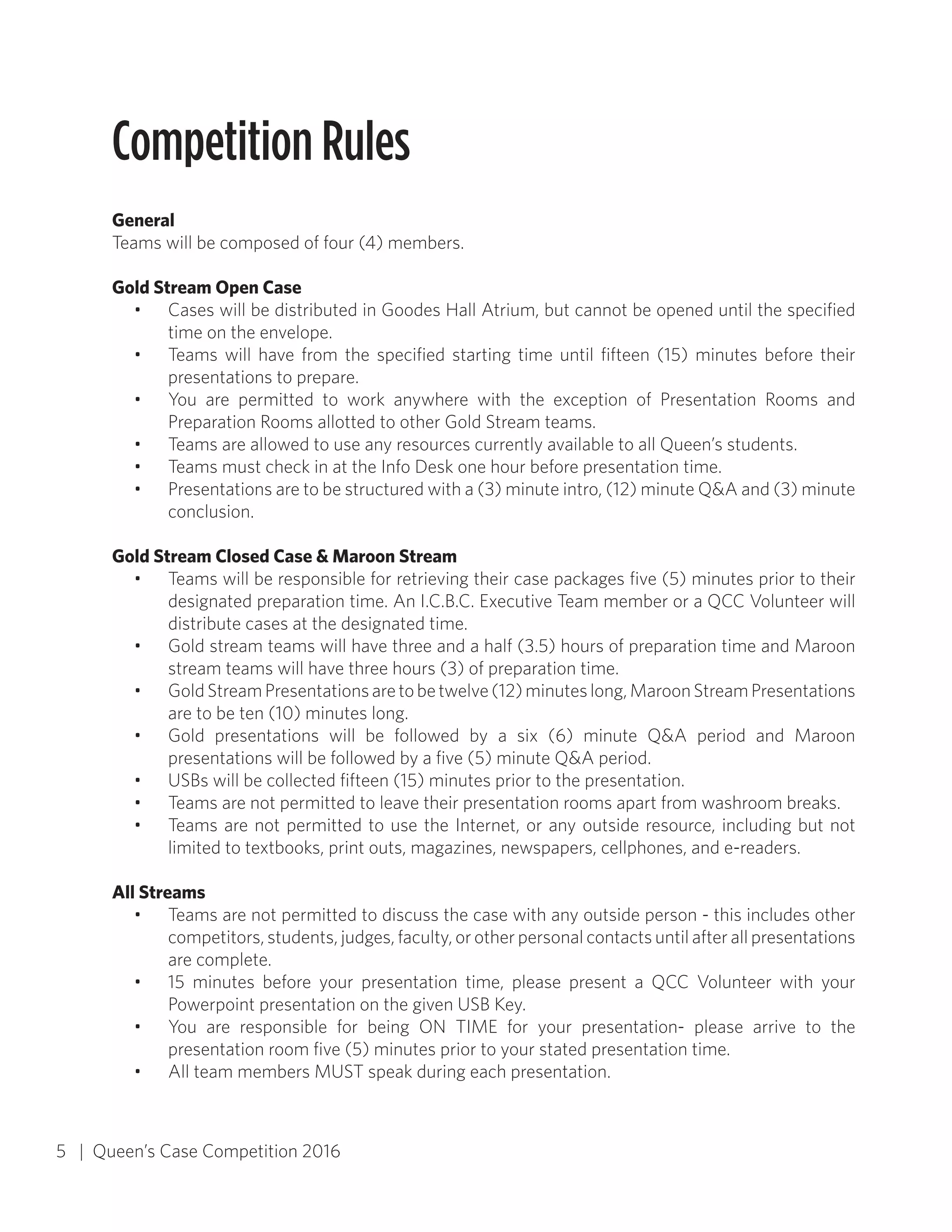 QCC-Competitor-Handbook-2016 | PDF