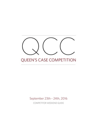 QCC-Competitor-Handbook-2016 | PDF