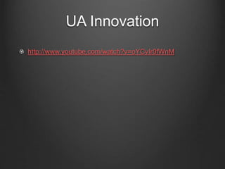 UA Final Presentation | PPTX
