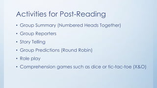 Communicative Reading Activities | PPT